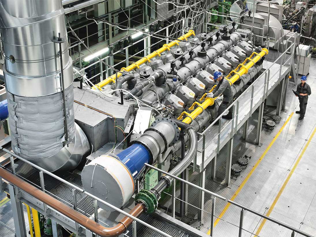 H2-ready: MAN Gas Engines Enable Hydrogen Use in Power Plants
